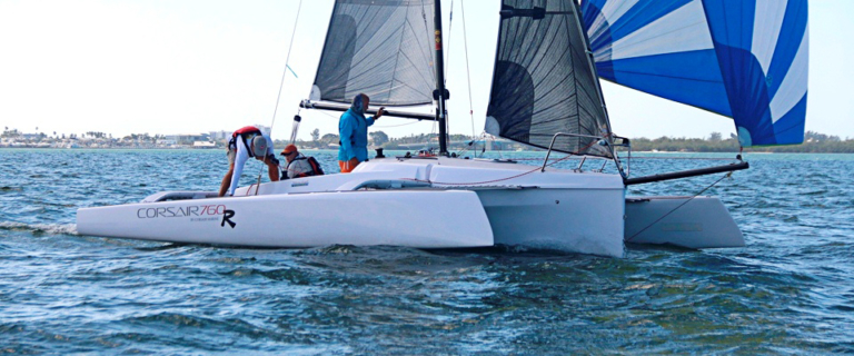 Corsair-760-R-best-trailerable-fast-trimaran - Corsair Marine Blog