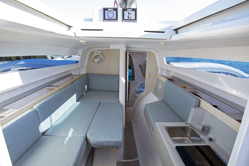 Inside sailing boat - Corsair Marine Blog