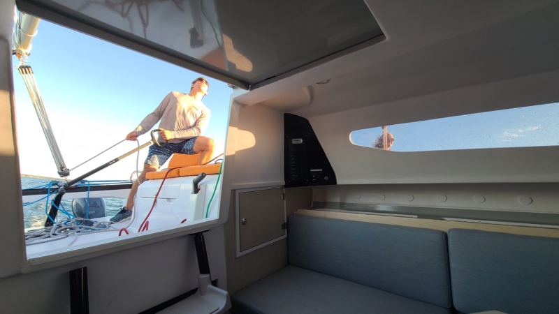 Trimaran Interiors Corsair Trimaran sailing www.blog.corsairmarine.com